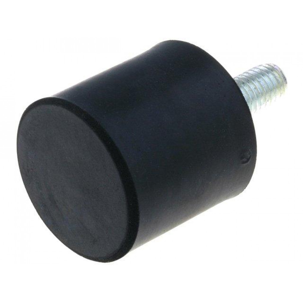 DVA.4-20-30-M6-18-70: Kājas; Vibroisolation foot; Ø: 20mm; H: 30mm; Shore hardness: 70±5; 450N