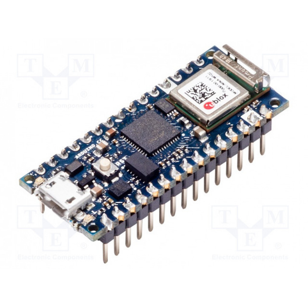 ARDUINO NANO 33 IOT WITH HEADERS: Arduino risinājumi; Arduino; 48MHz; 3.3VDC; Flash: 256kB; SRAM ...